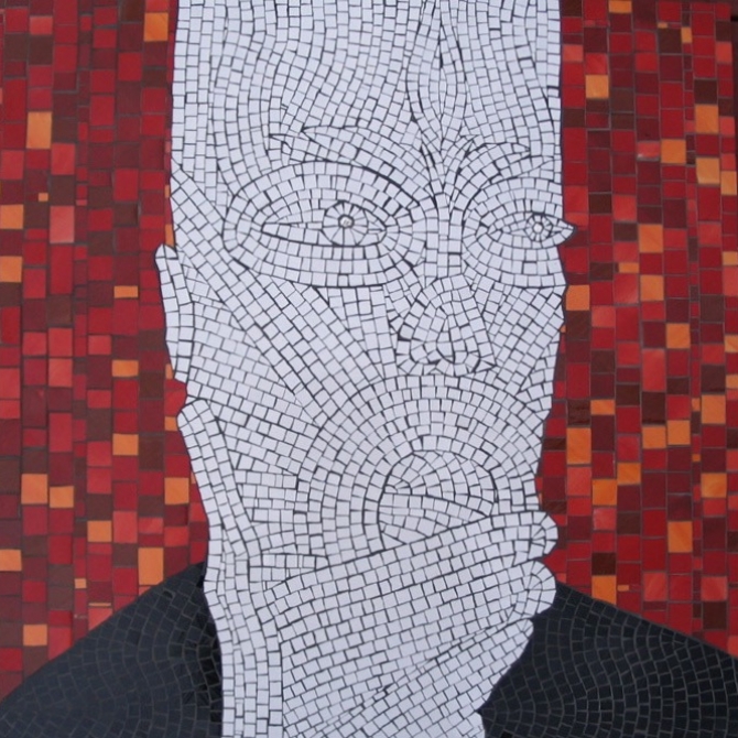 Mathieu Bergeron Gallery | Atelier Phébus, mosaic from Grondines